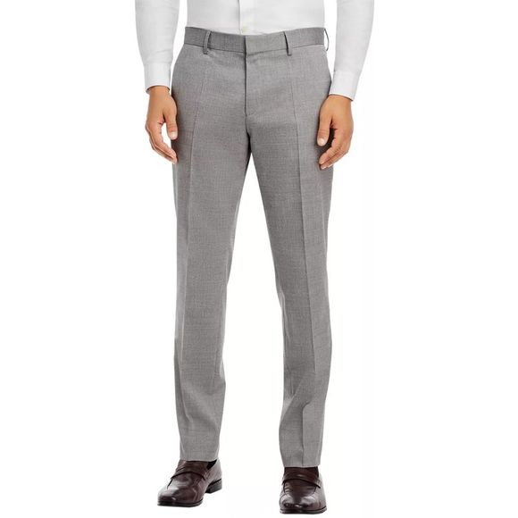 Hugo Boss | Pants | Hugo Boss Mens Genius Wool Blend Stretch Slim Fit ...
